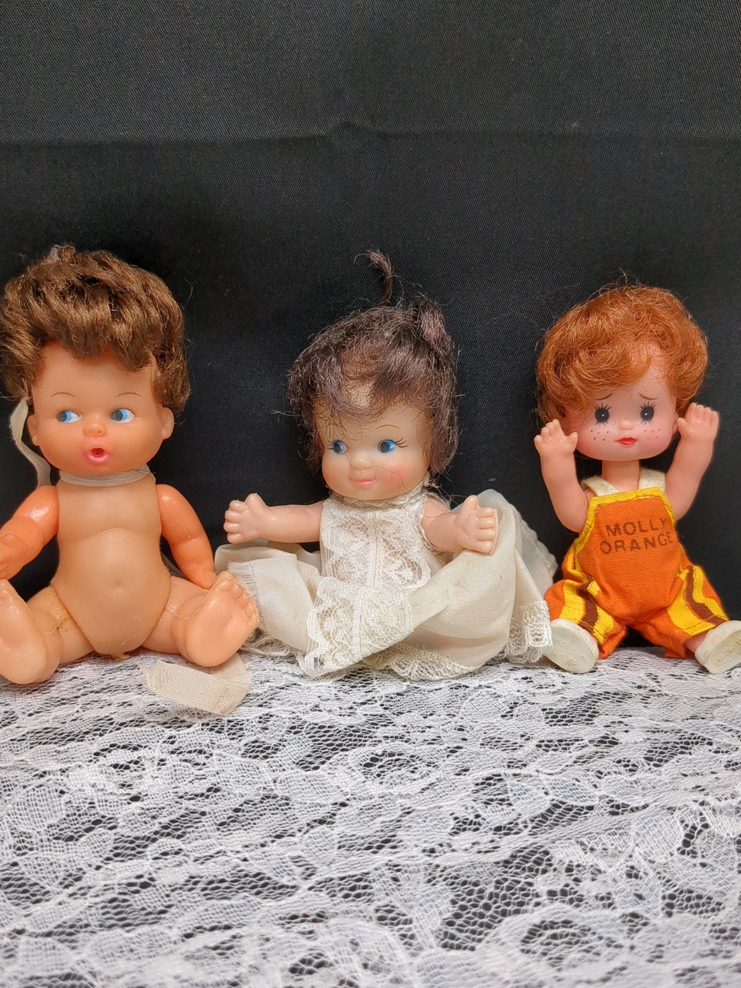 Three Small Vintage Dolls From the 1960s - Etsy