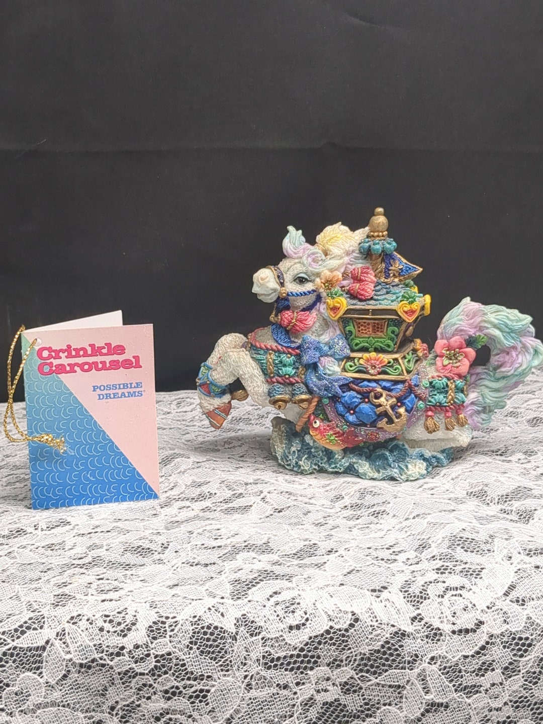 1998 Crinkle Carousel Surf Rider Crinkle - Etsy