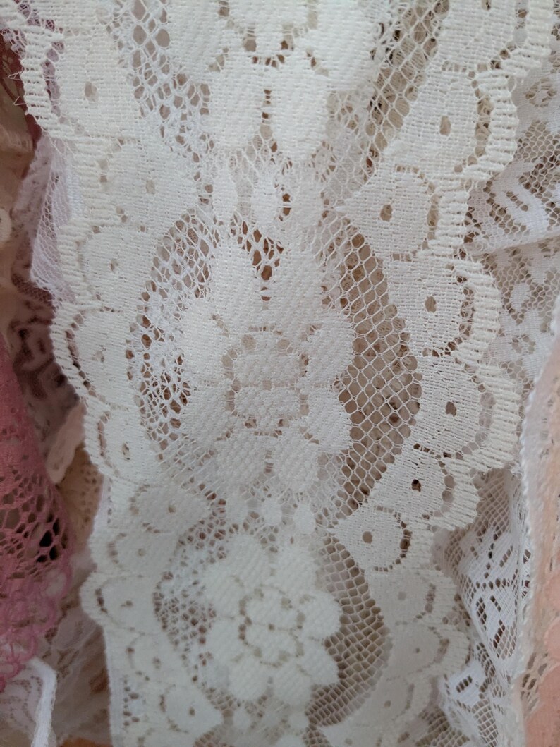10 Yd of Vintage Lace - Etsy