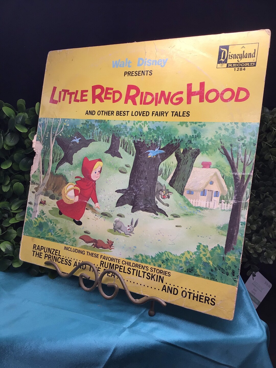 1969 Walt Disney Little Red Riding Hood and Other Tales Album - Etsy