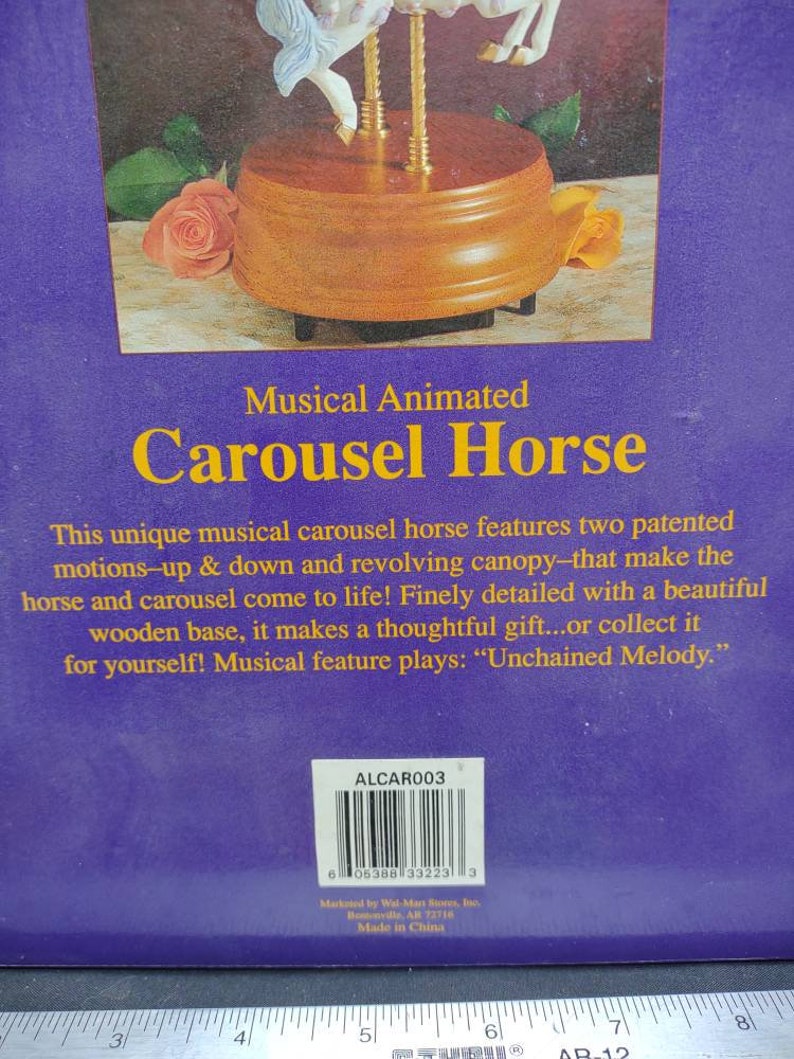 Musical Animated Carousel Horse - Etsy