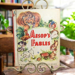 1952 Aesop's Fables a Rand Mcnally Elf Book - Etsy