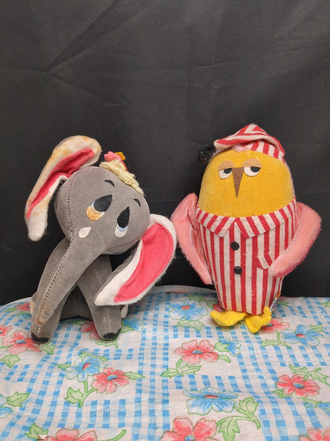 Vintage 1950s 60s Dakin Dream Pets Stuffed Animal Plush Felt Toys - Etsy