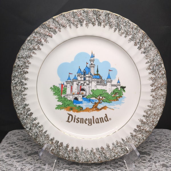 Disneyland Vintage Plate - Etsy