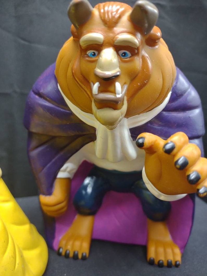 Disneys Beauty and the Beast Hand Puppet Toys From Pizza Hut. - Etsy