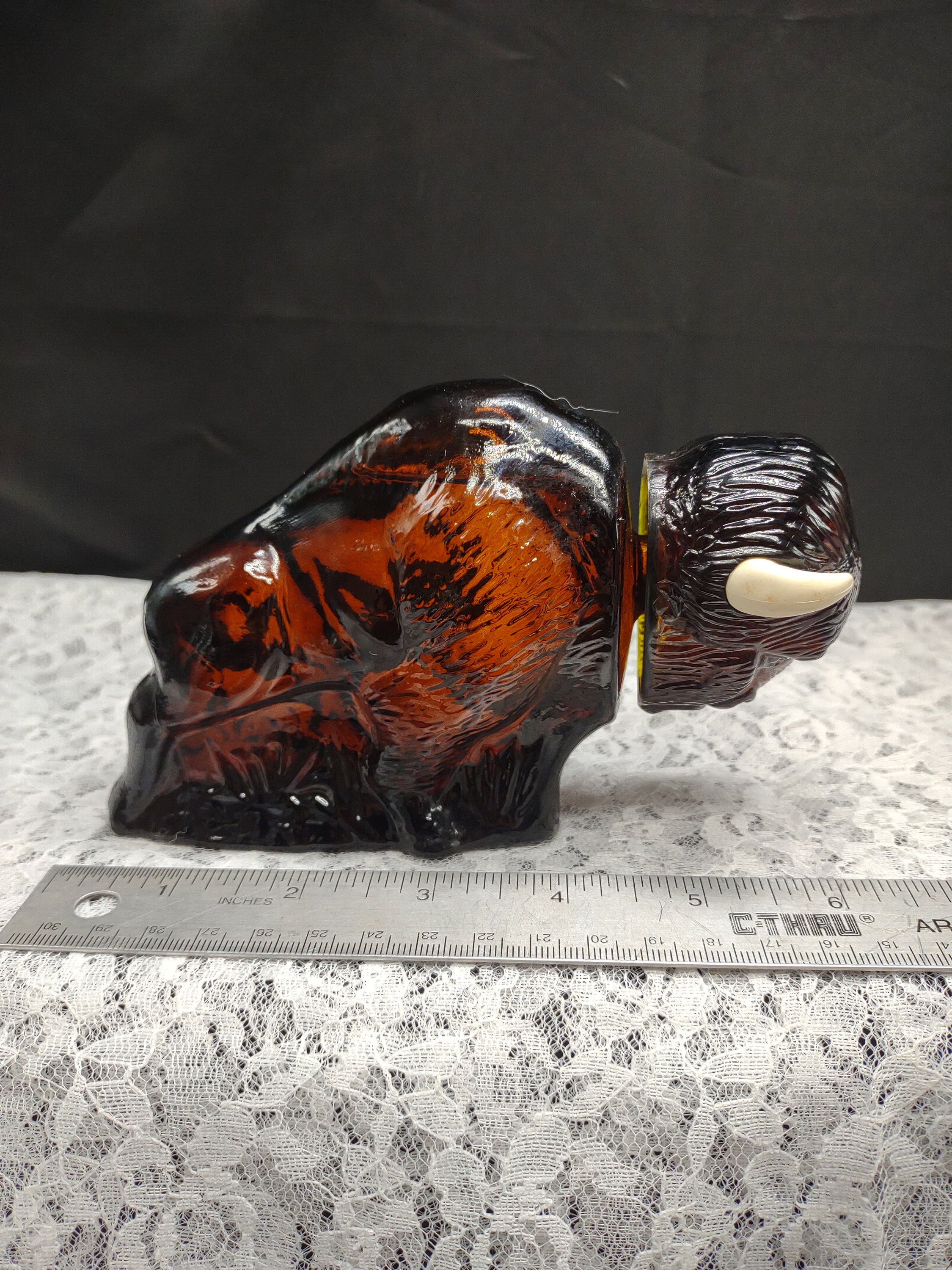 Vintage Avon AMERICAN BUFFALO Figurine Bottle and Longhorn - Etsy