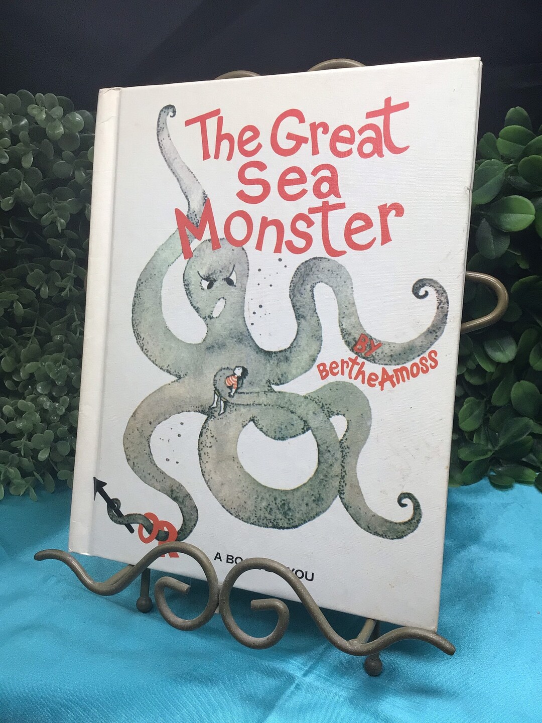 1975 the Great Sea Monster or a Book by You by Berthea Moss - Etsy