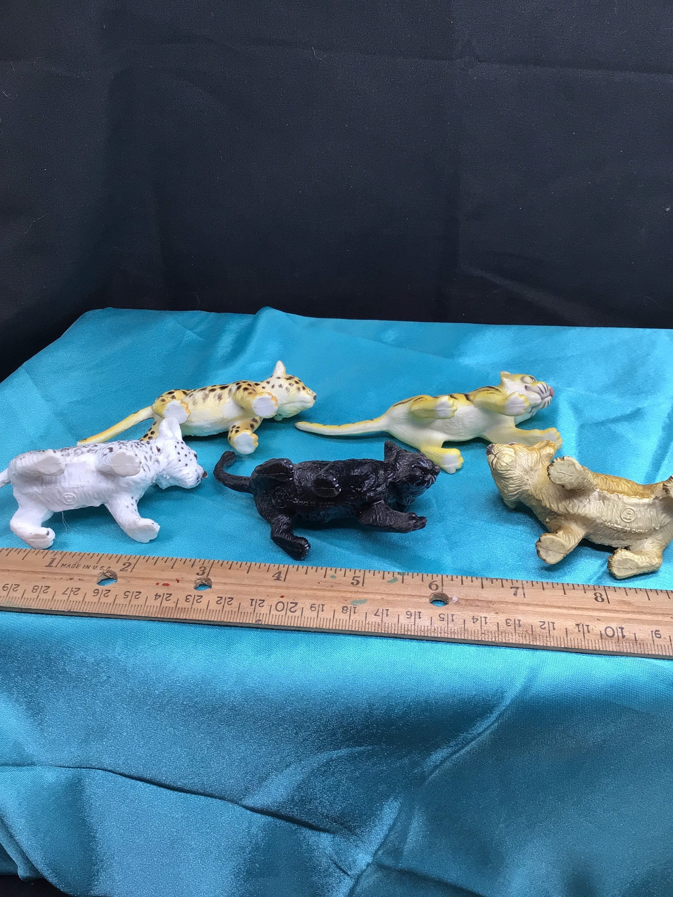 5 Vintage Vinyl PVC Big Cat Cub Toy - Etsy
