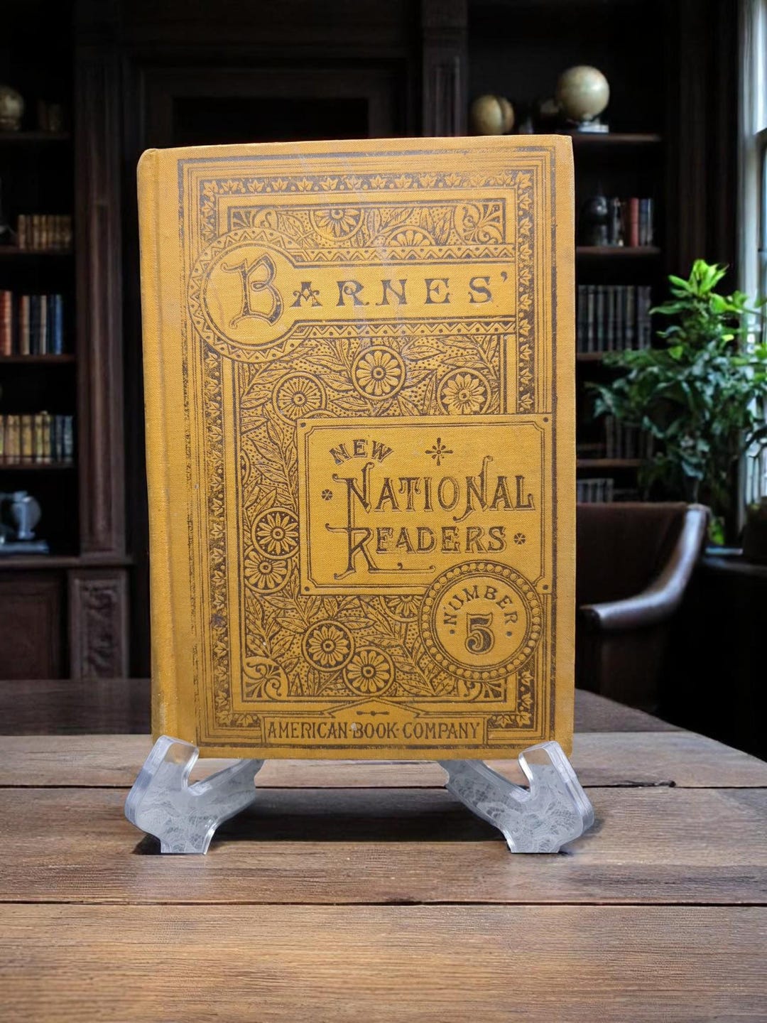 Antique 1884 Schoolbook: "new National Fifth Reader" - Illustrated - Etsy