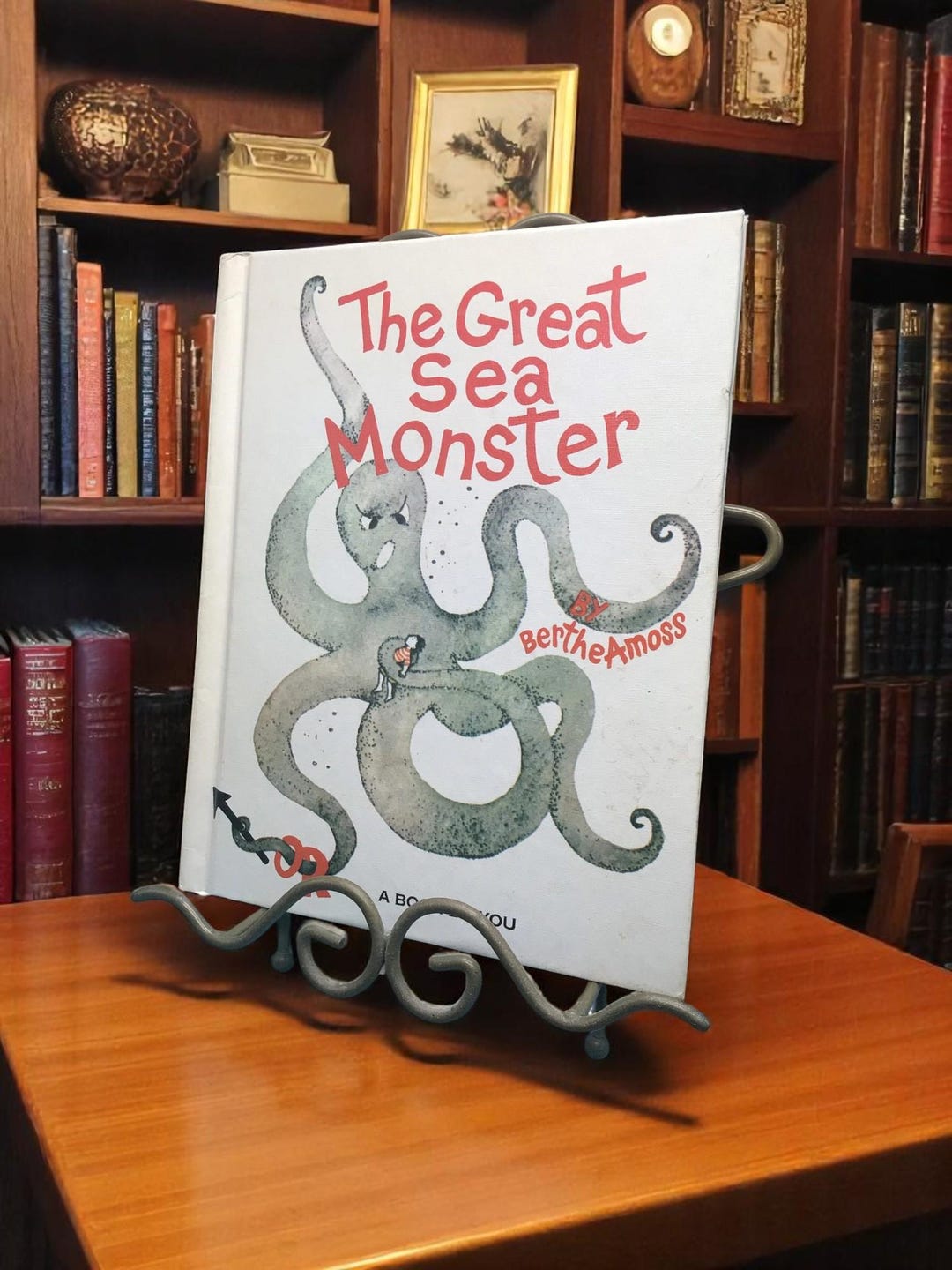The Grate Sea Monster or A Book by You by Bertha Moss – 1975 Vintage ...