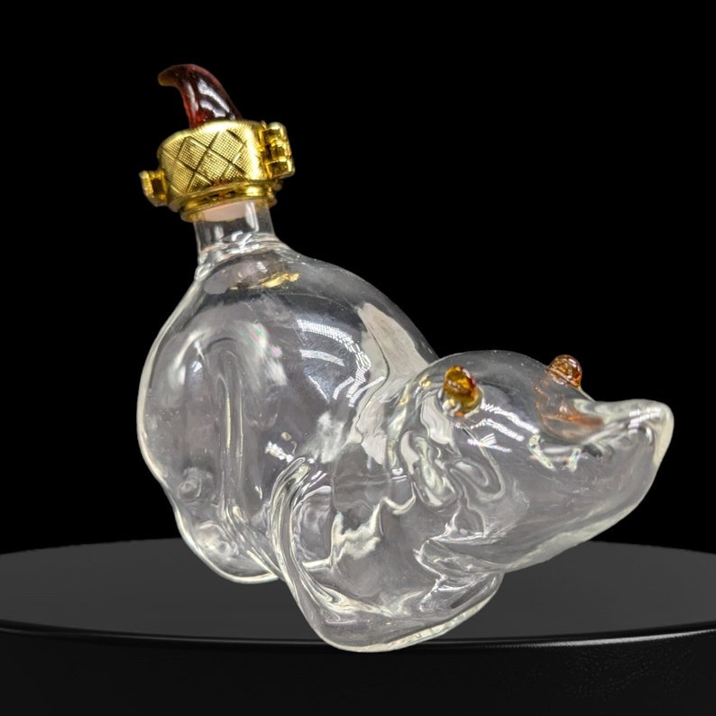 Hand Blown Emperor Napoleon Brandy Glass Decanters From the Zodiac ...