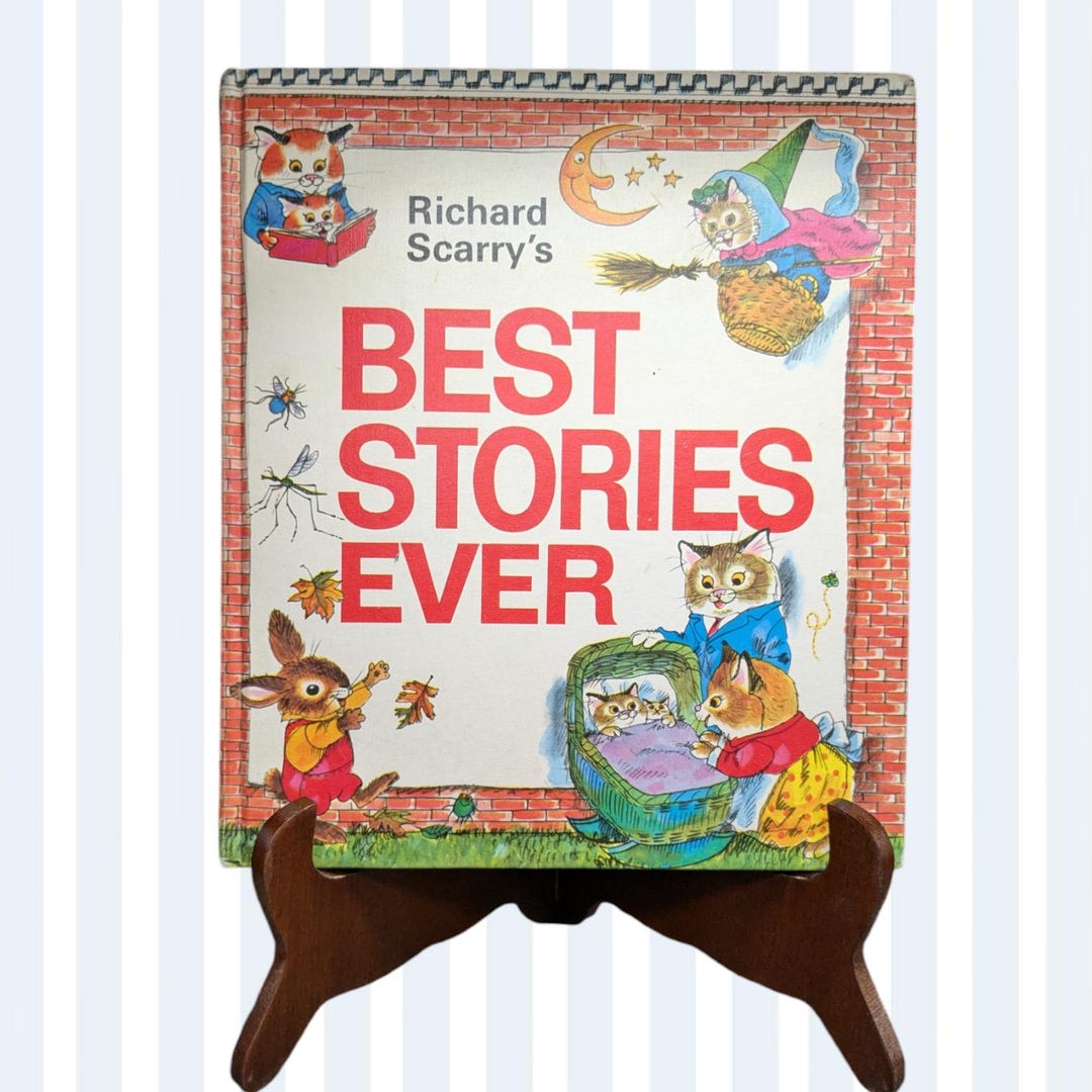 1971 Richard Scarrys Best Stories Ever - Etsy