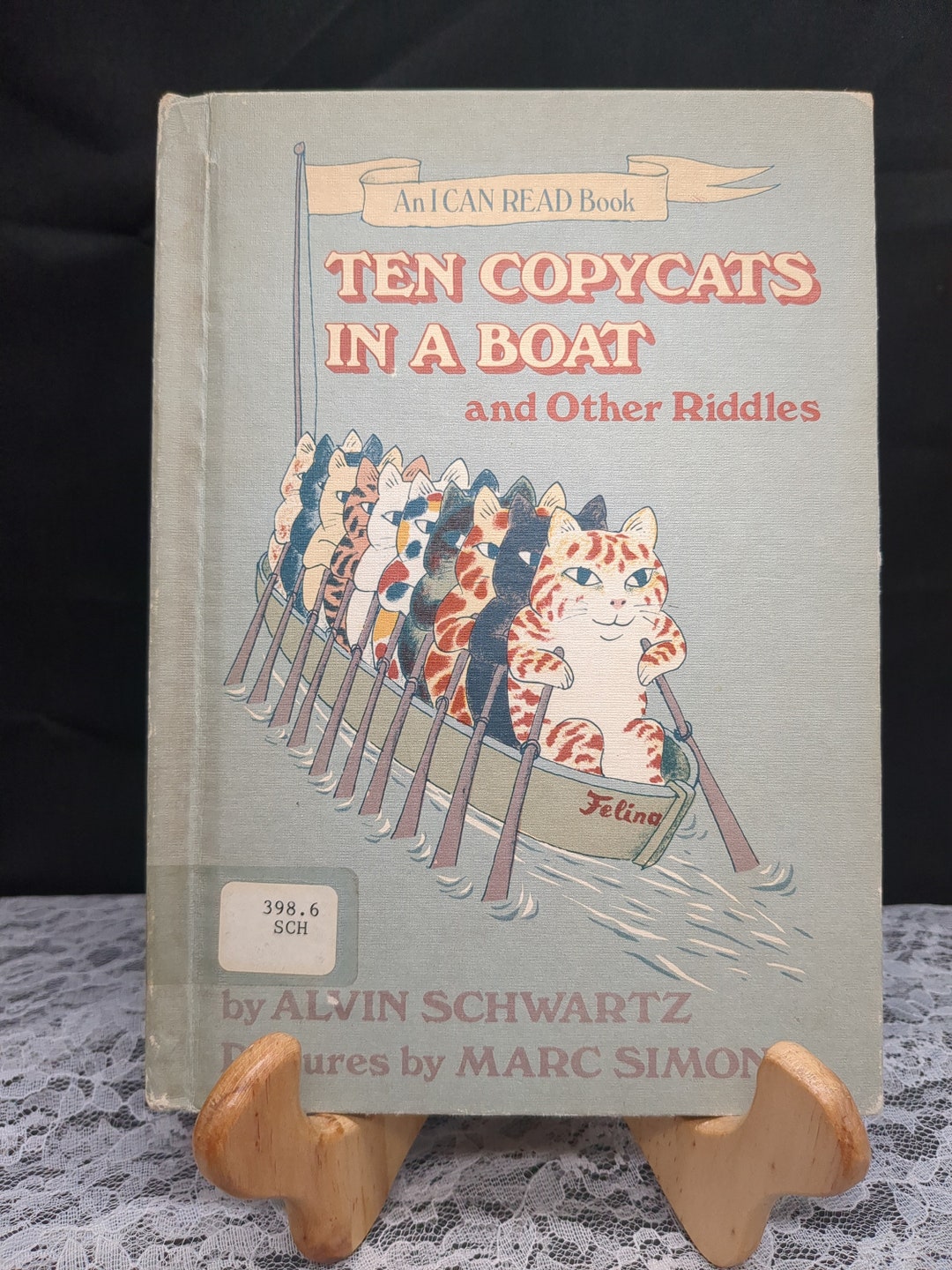First Edition 10 Copycats in a Boat and Other Riddles Children's Book ...