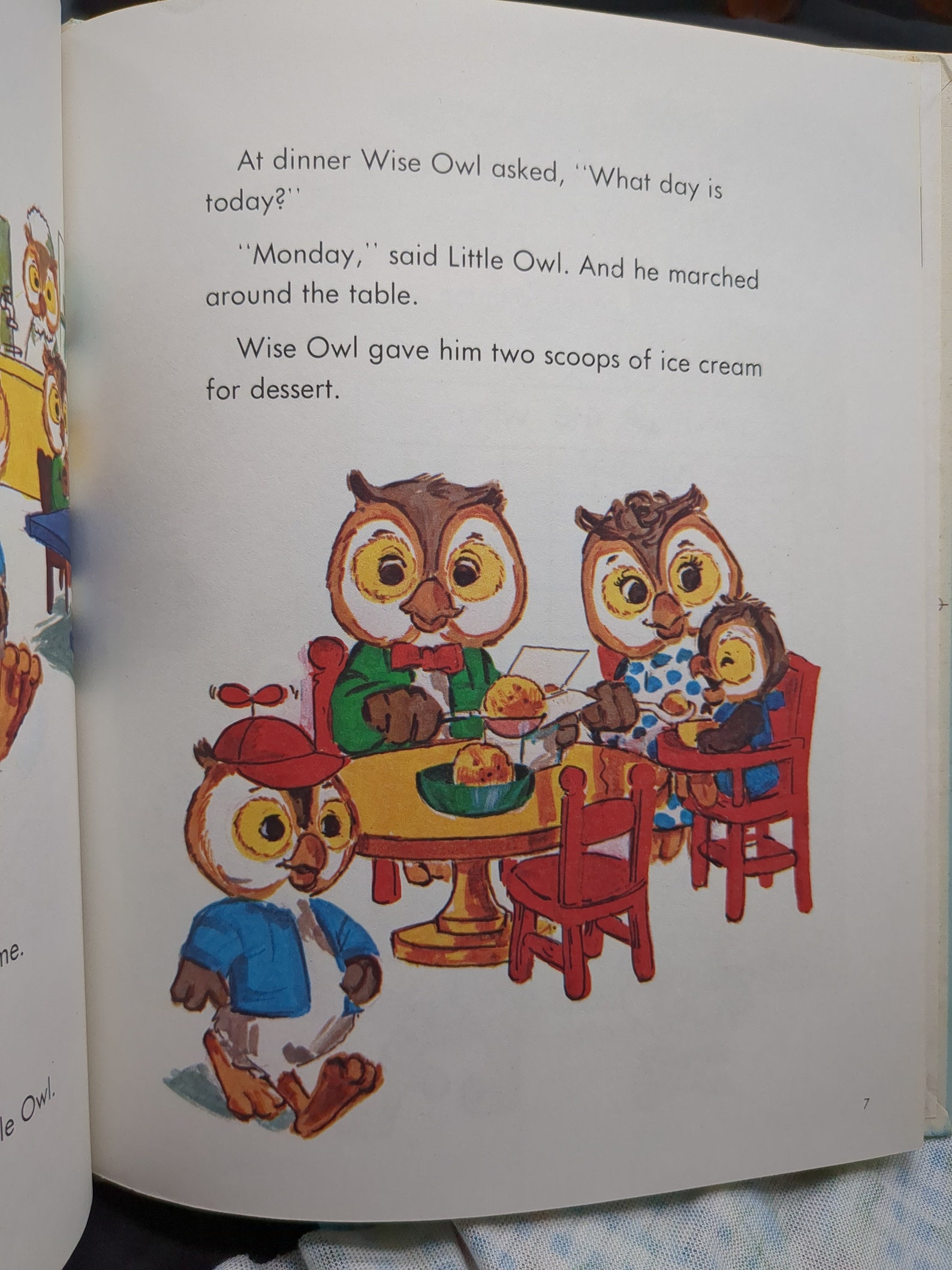 1981 Wise Owls Days of the Week by Jane Belk Moncure Illustrated by ...