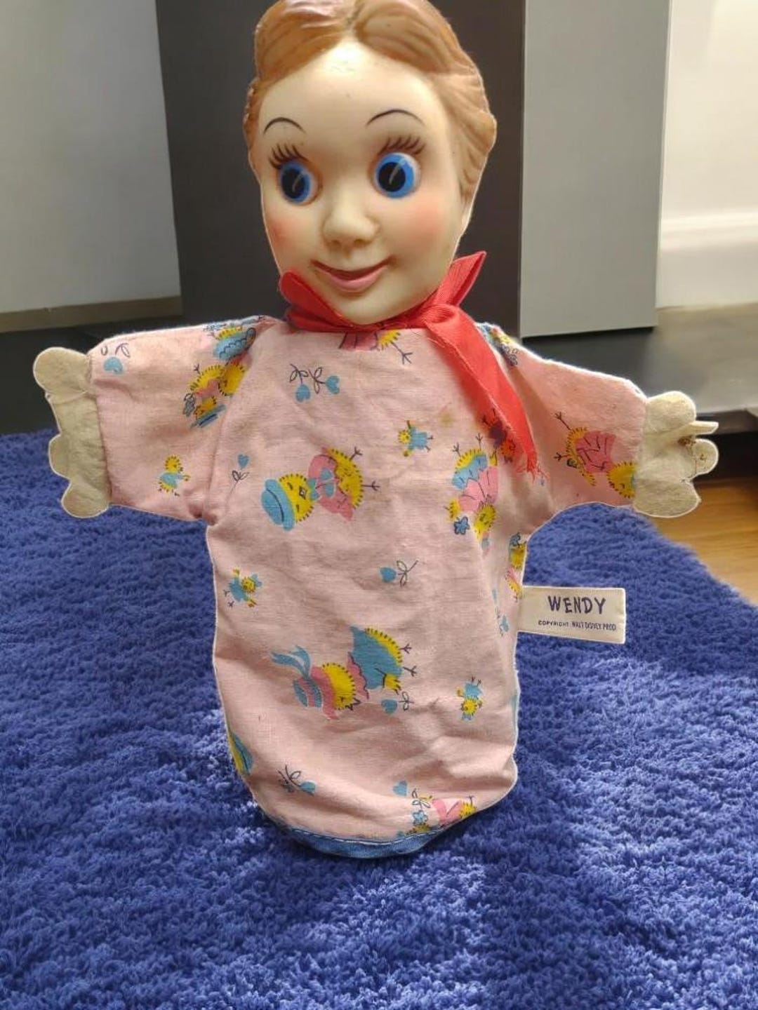 Vintage Wendy Hand Puppet by Gund – Disney’s Peter Pan - Etsy