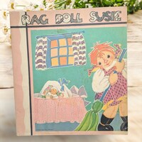 Primitive E-pattern "little Valentine Annie"~ 12" Doll Raggedy Annie ...