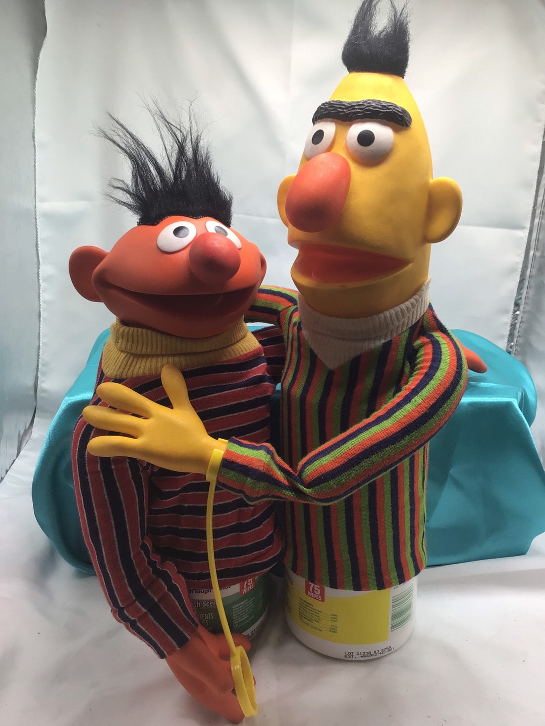 14 Bert and Ernie Hand Puppets 1973 With Box - Etsy