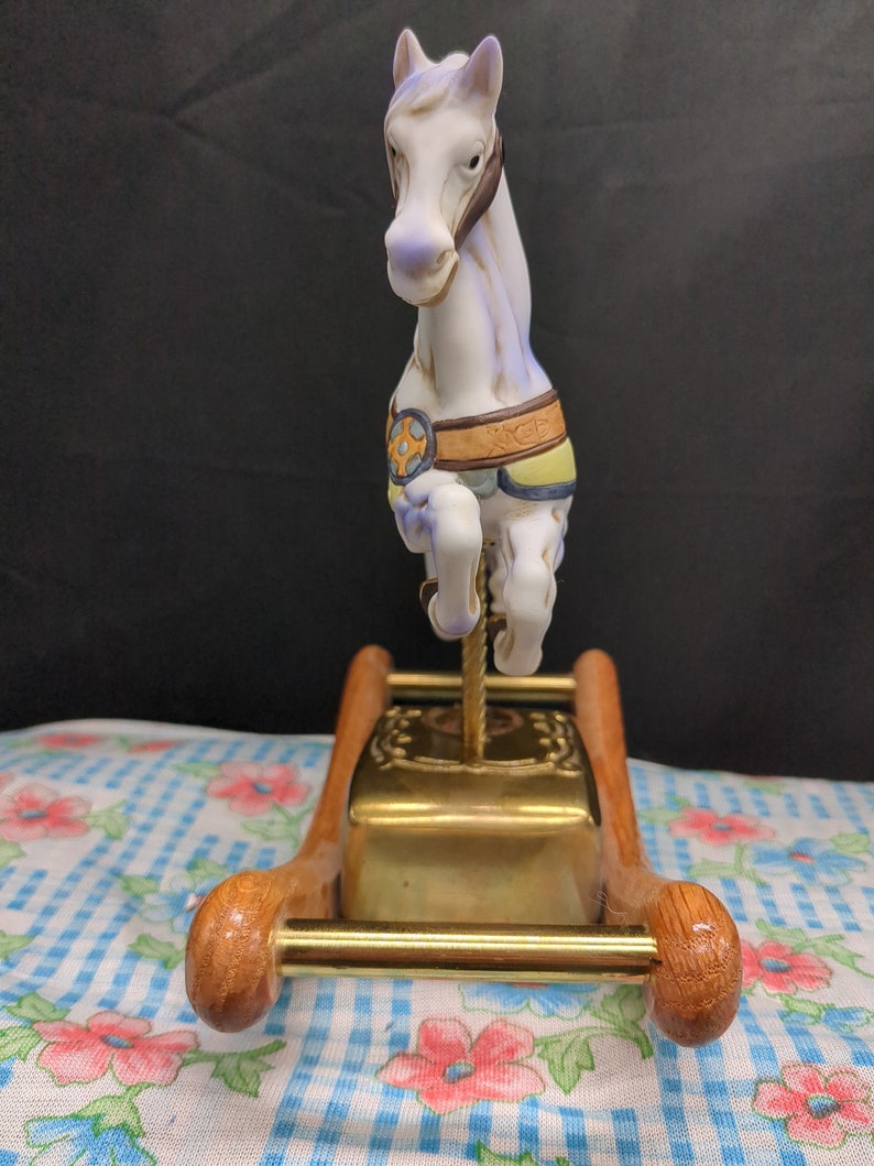 Tobin Fraley Musical Rocking Horse American Carousel,signed Limited ...