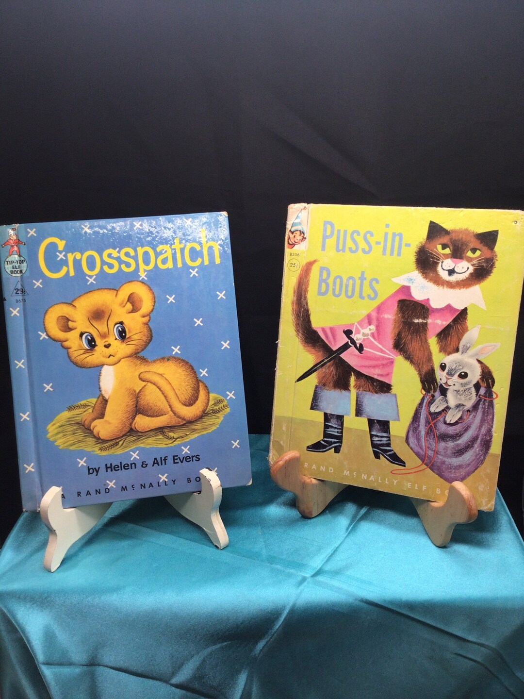 1960s Tip Top Elf Books Crosspatch and Puss in Boots - Etsy