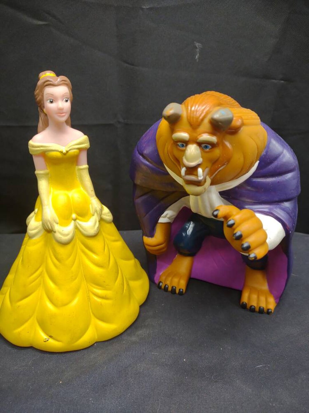 Disneys Beauty and the Beast Hand Puppet Toys From Pizza Hut. - Etsy