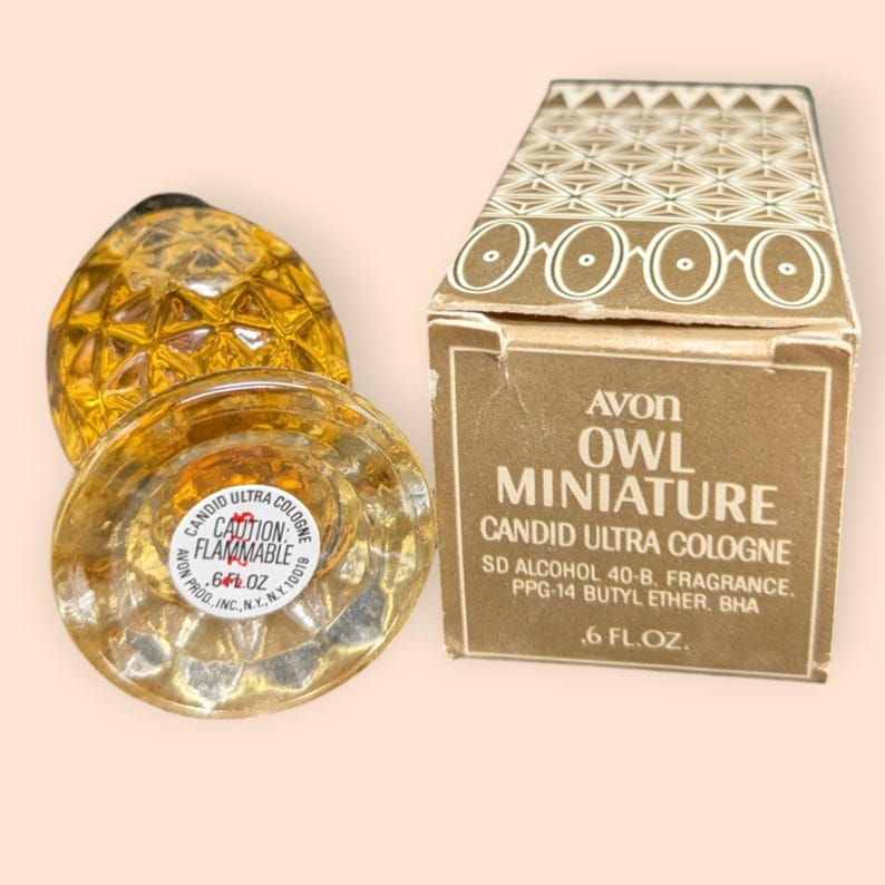 1980s Vintage Small Avon Perfume Decanters - Etsy