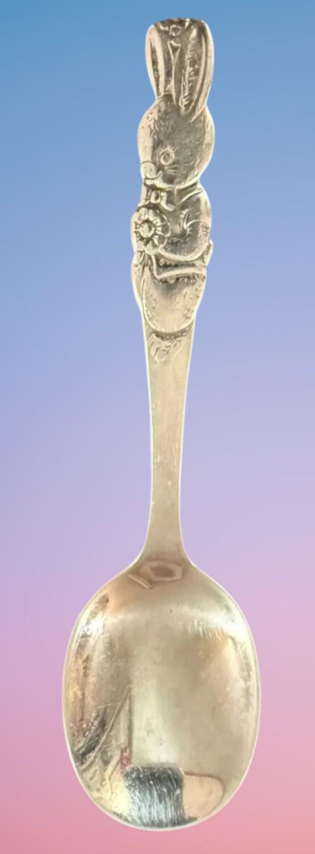 Vintage Peter Rabbit Oneida Community Stainless Children's Spoon in ...