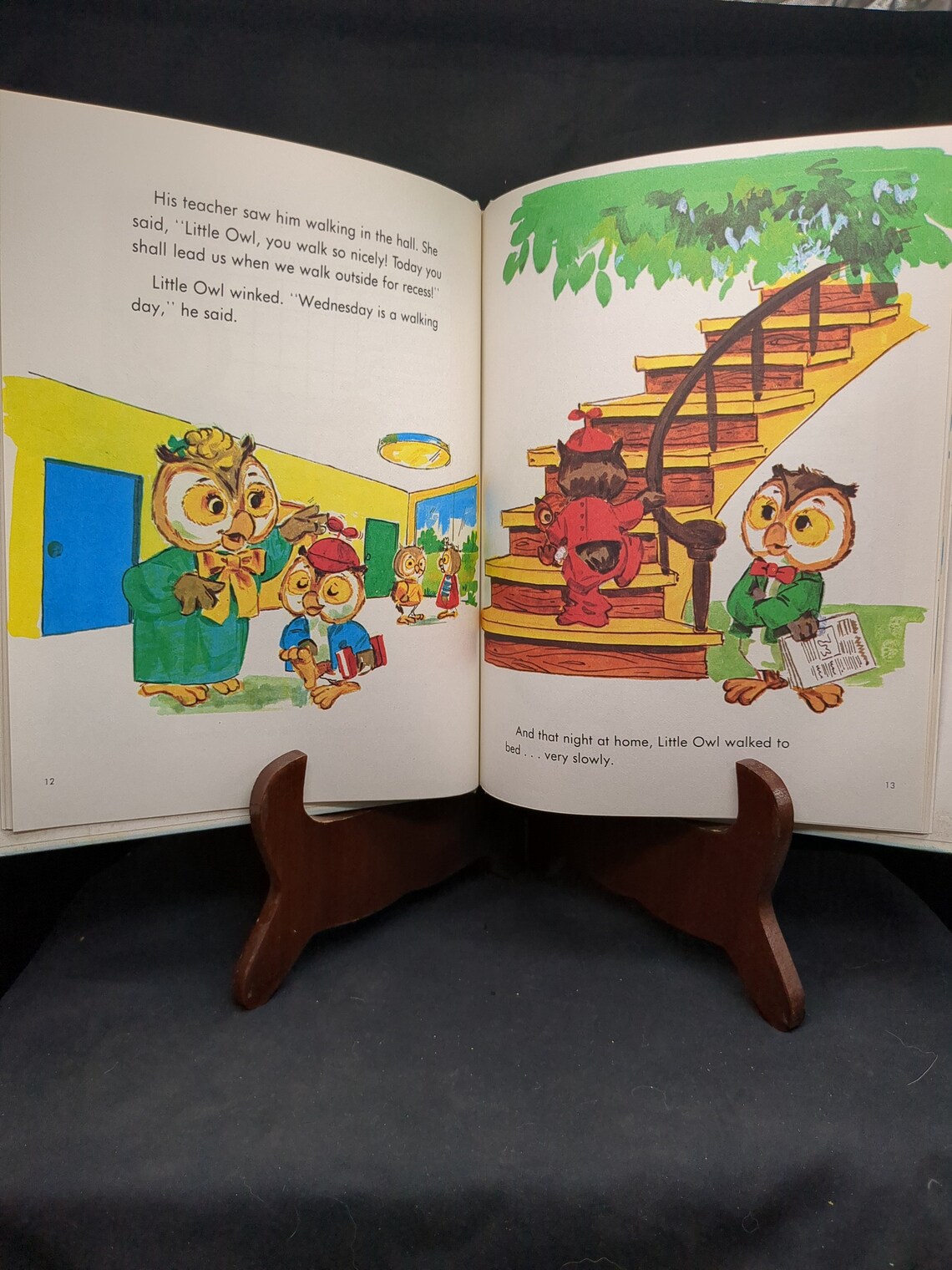 1981 Wise Owls Days of the Week by Jane Belk Moncure Illustrated by ...