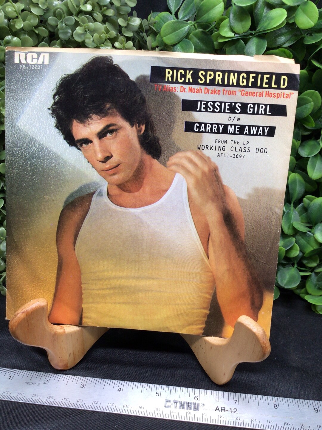 1981 Rick Springfield-jessies Girl and Carry Me Away Vinyl 45 Record. - Etsy