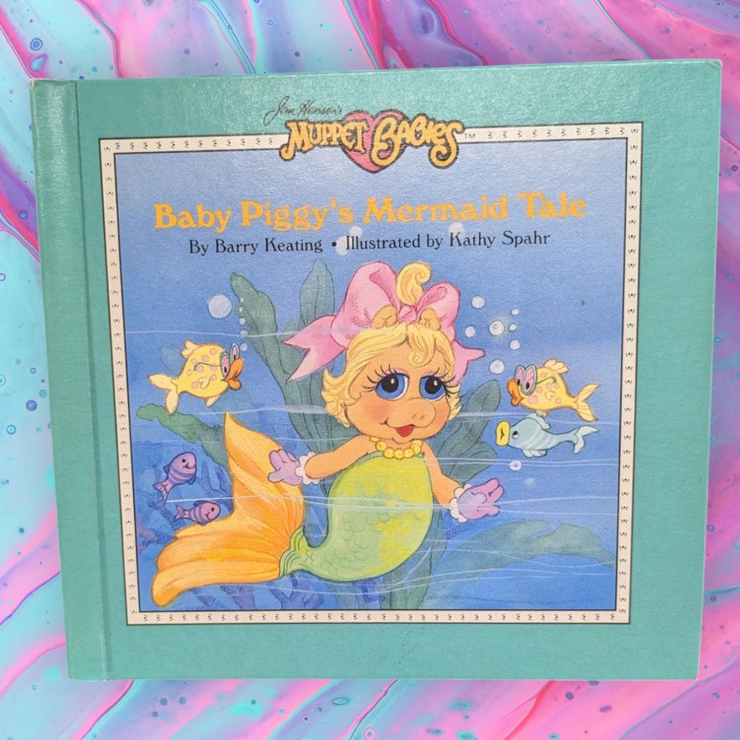 1986 Jim Henson's Muppet Babies Baby Piggys Mermaid Tale by Barry ...