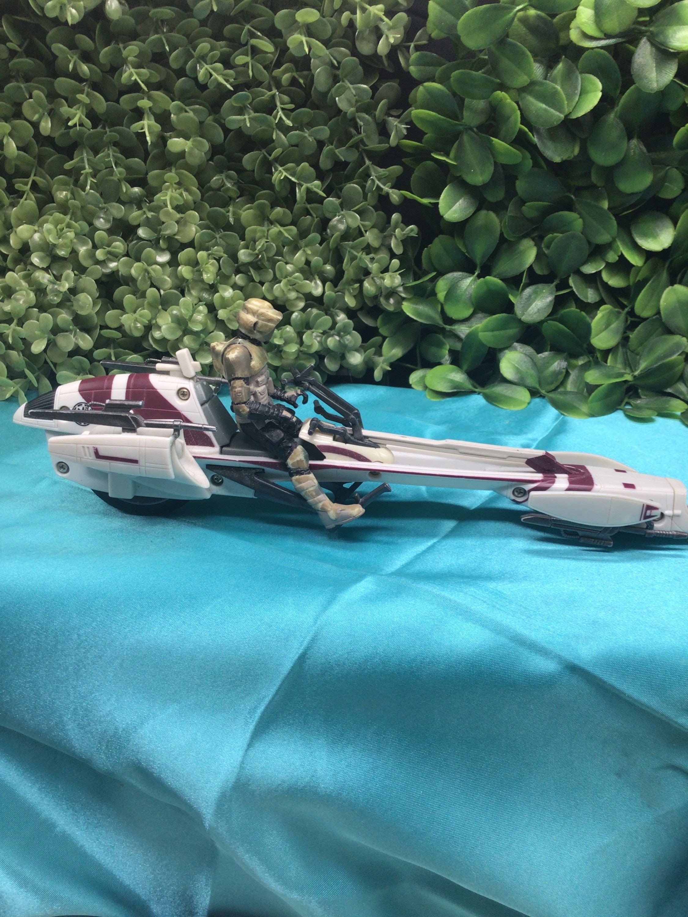 Hasbro Star Wars Clone Trooper and Barc Speeder Bike. - Etsy