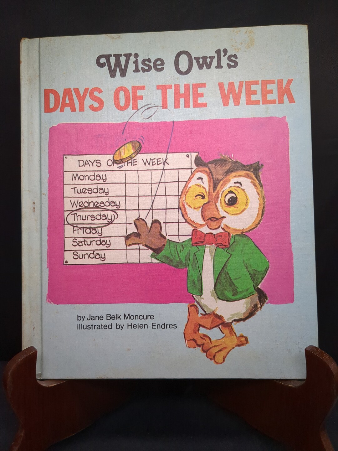 1981 Wise Owls Days of the Week by Jane Belk Moncure Illustrated by ...