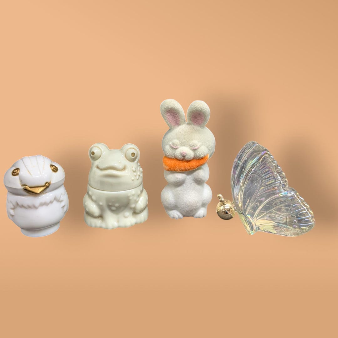 Vintage Avon Springtime Animal Bottles - Etsy