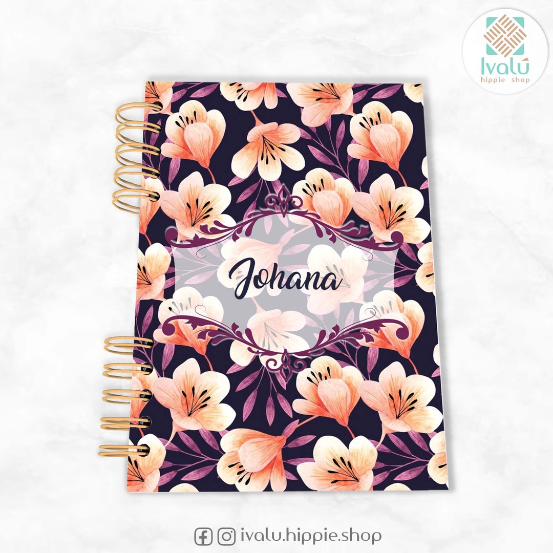 Handmade Floral Agenda 2024 2024 Planner Personalized Agenda Academic ...