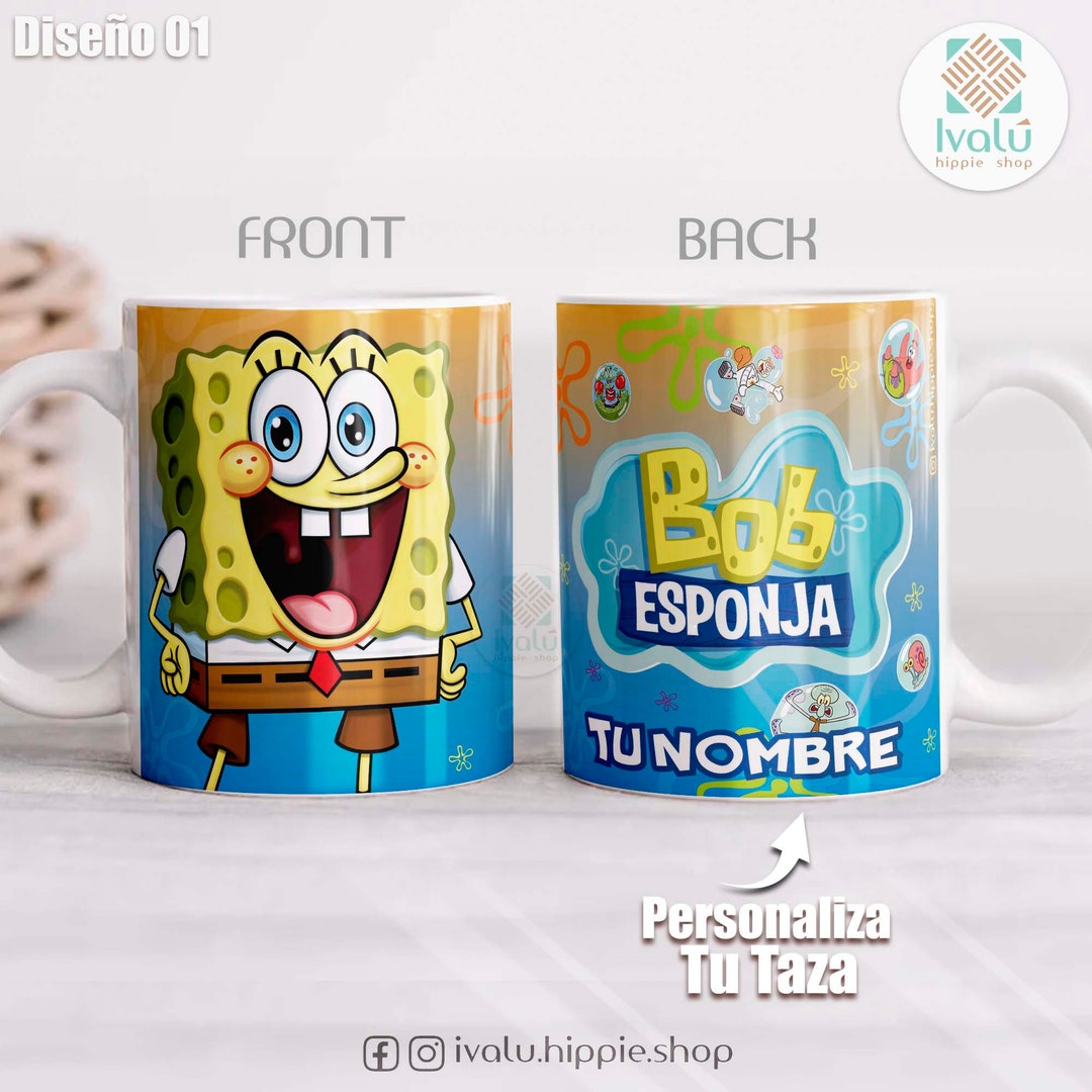 Ivalú Spongebob Mug With Personalized Name Patrick Mug - Etsy