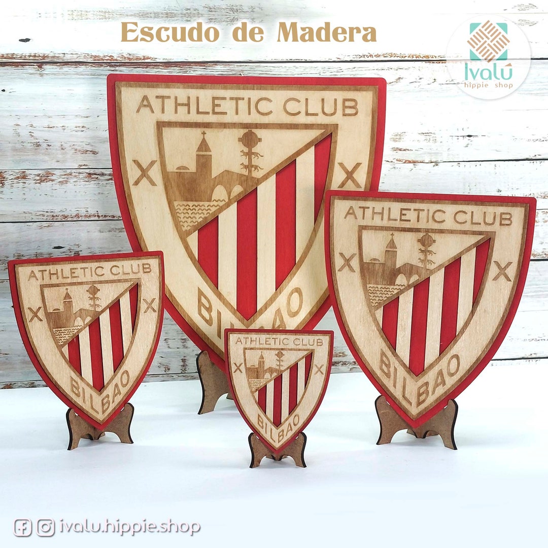Wooden Shield of Your Soccer Team / Athletic Club in Wood / Athletic ...
