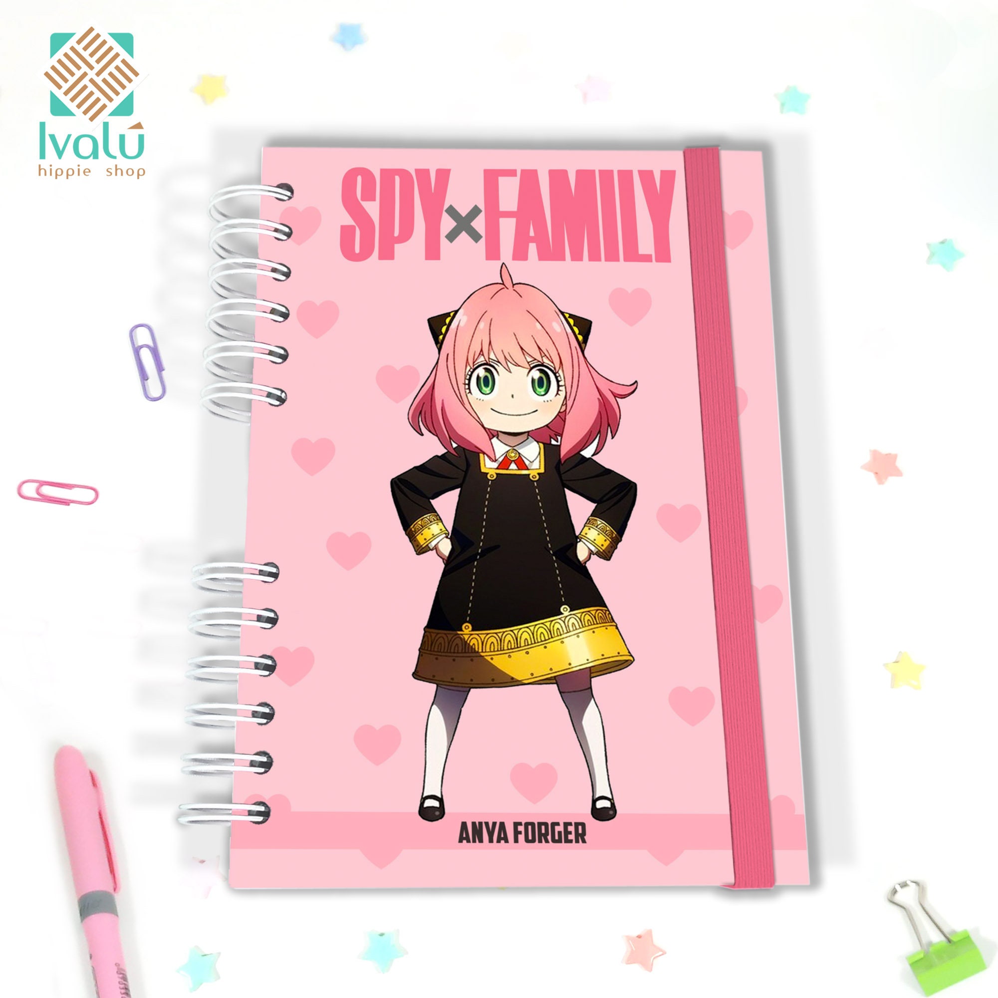 Classic Diary Spy X Family Diary Diary Anya Personalized - Etsy Australia
