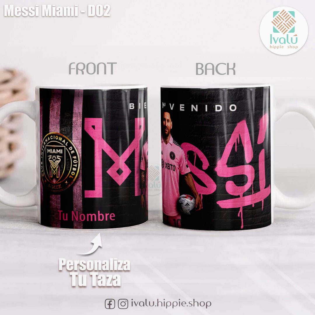 Messi Inter Miami Personalized Mug / Argentina World Champion / Messi ...