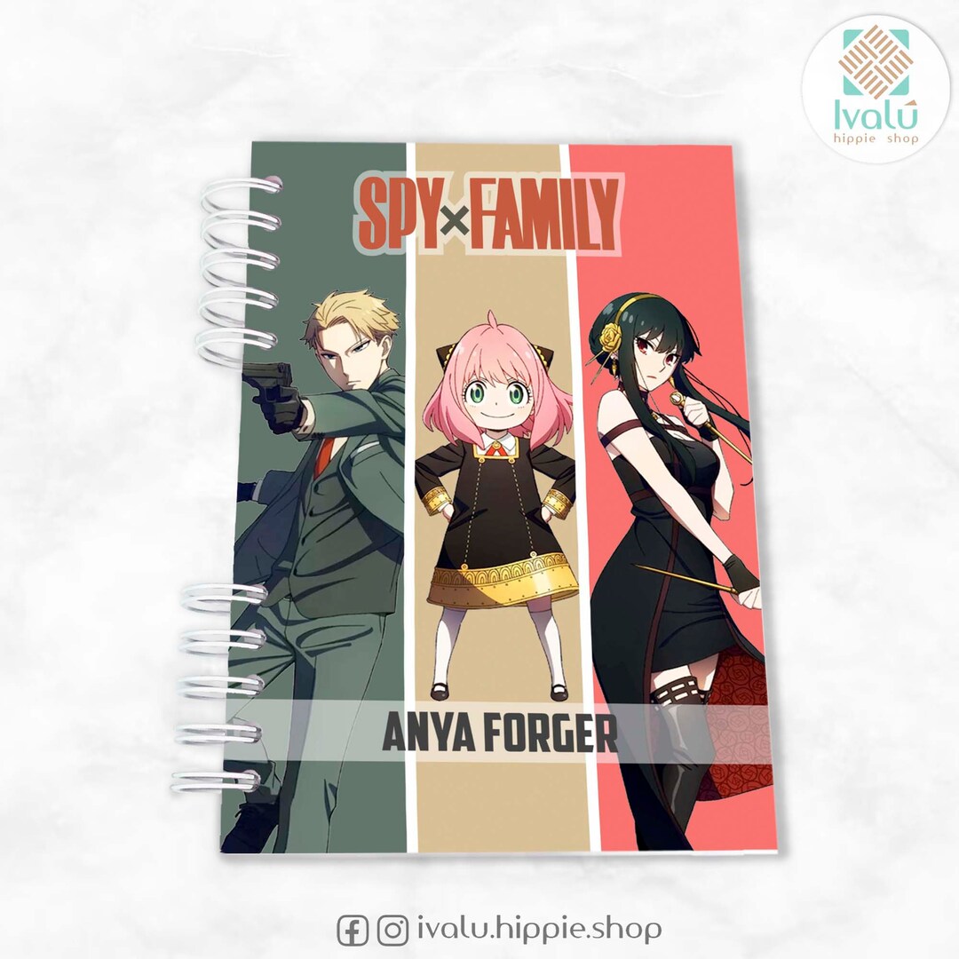 Agenda / Notebook / Anya Anya Spy X Family / Agenda 2024 2025 ...