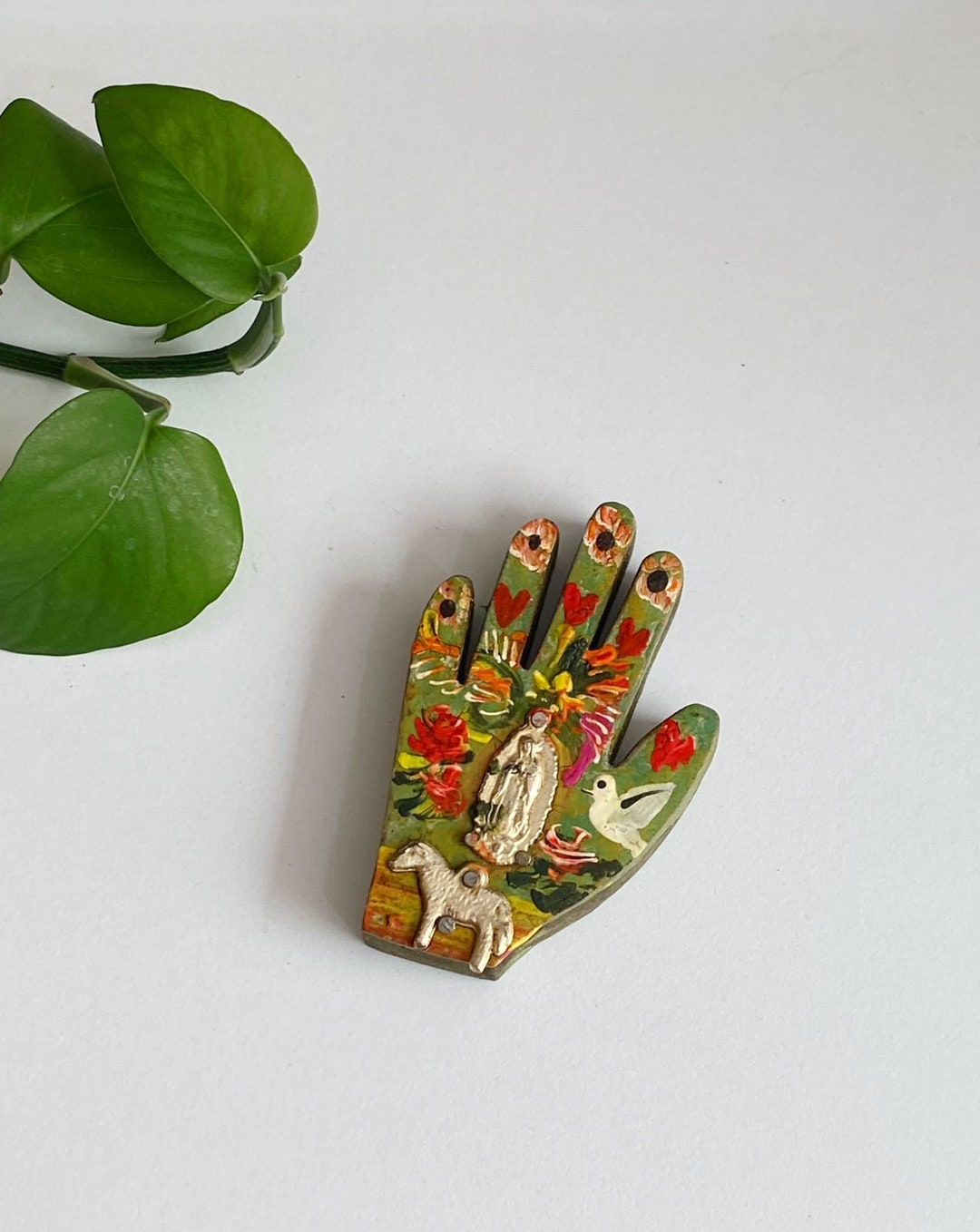 MINI Hand Decor Mexican Hand Healing Hand Mexican Hand - Etsy