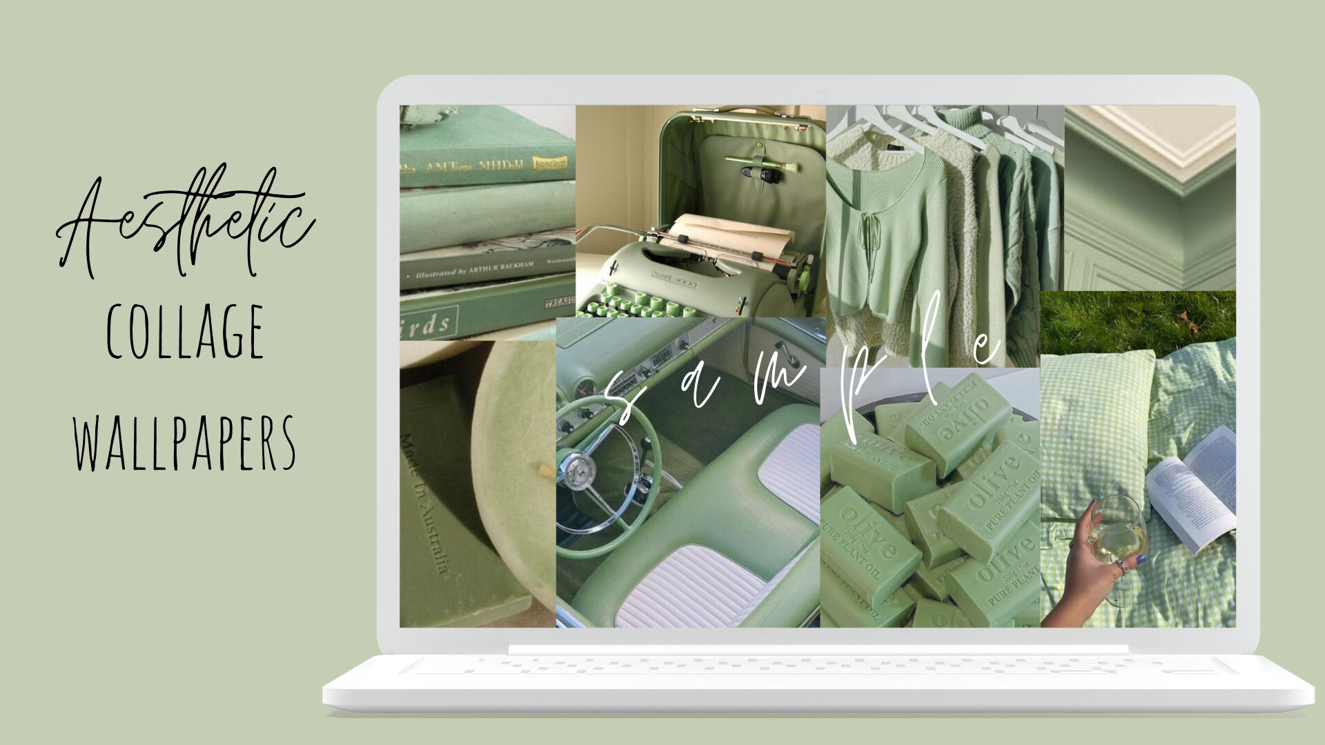 Aesthetic Desktop Wallpaper Collage | Collection of 10 Aesthetic ...