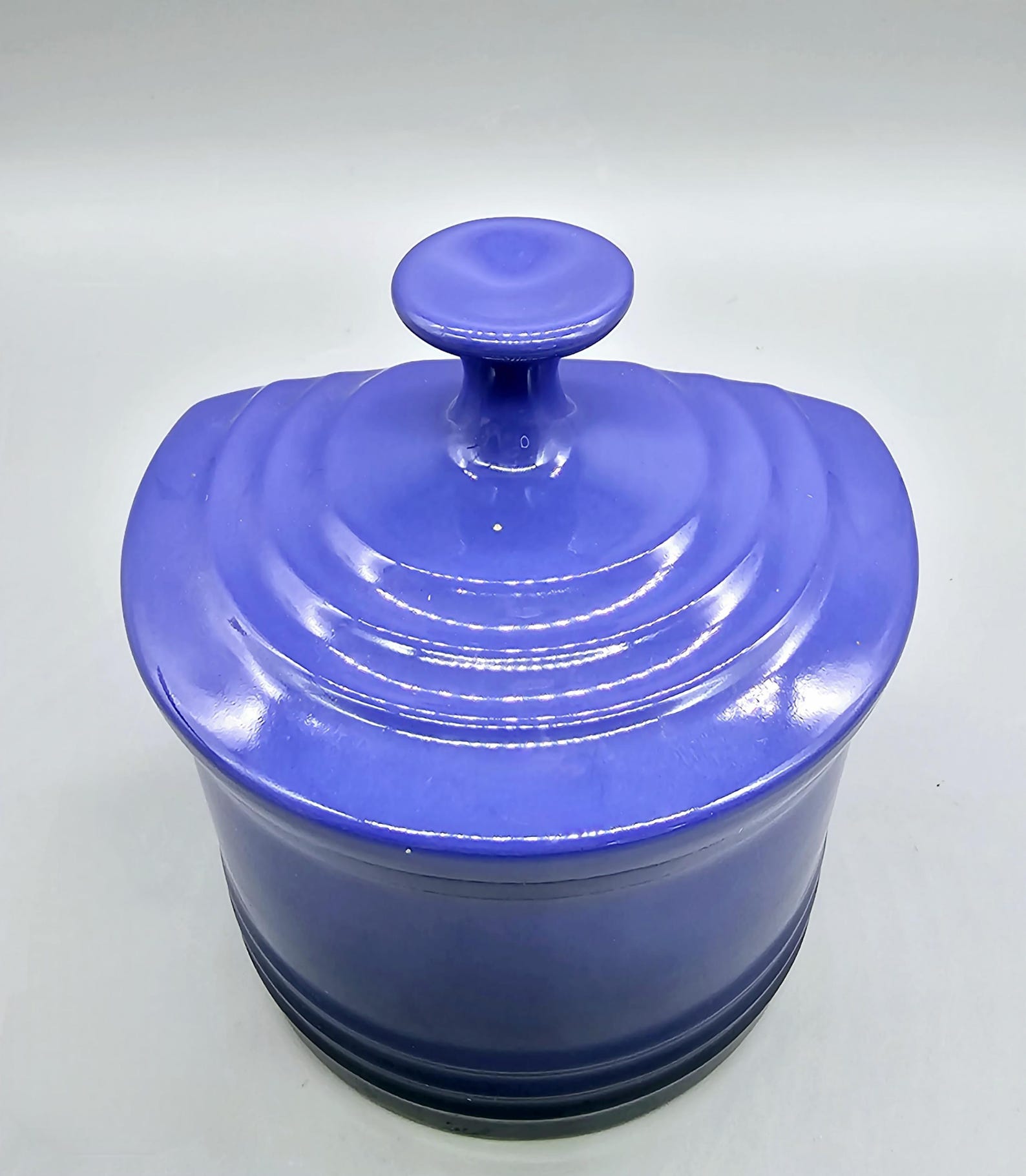 Le Creuset Stoneware Marseille Blue Ombre Open Crock Salt Keeper - Etsy