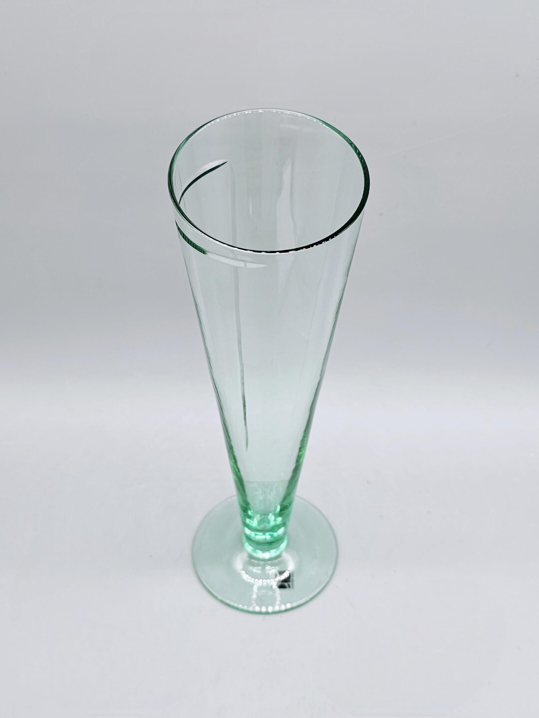 Carlo Moretti Green Cartoccio Crystal Champagne Glass - Signed - Etsy