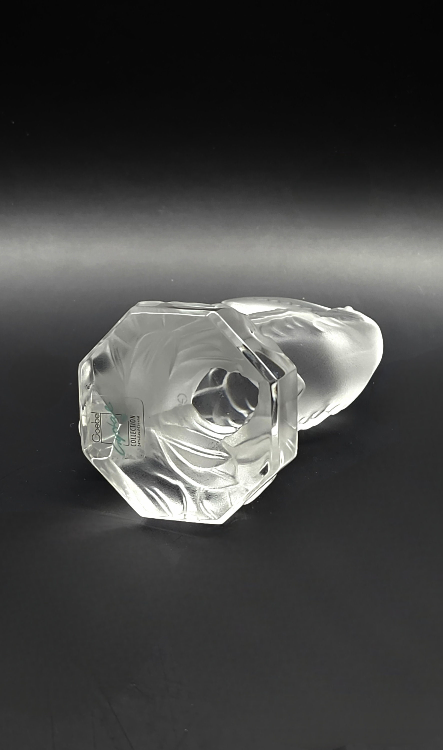 Vintage Goebel Crystal Collection Frosted Toucan Figurine 4 - Etsy