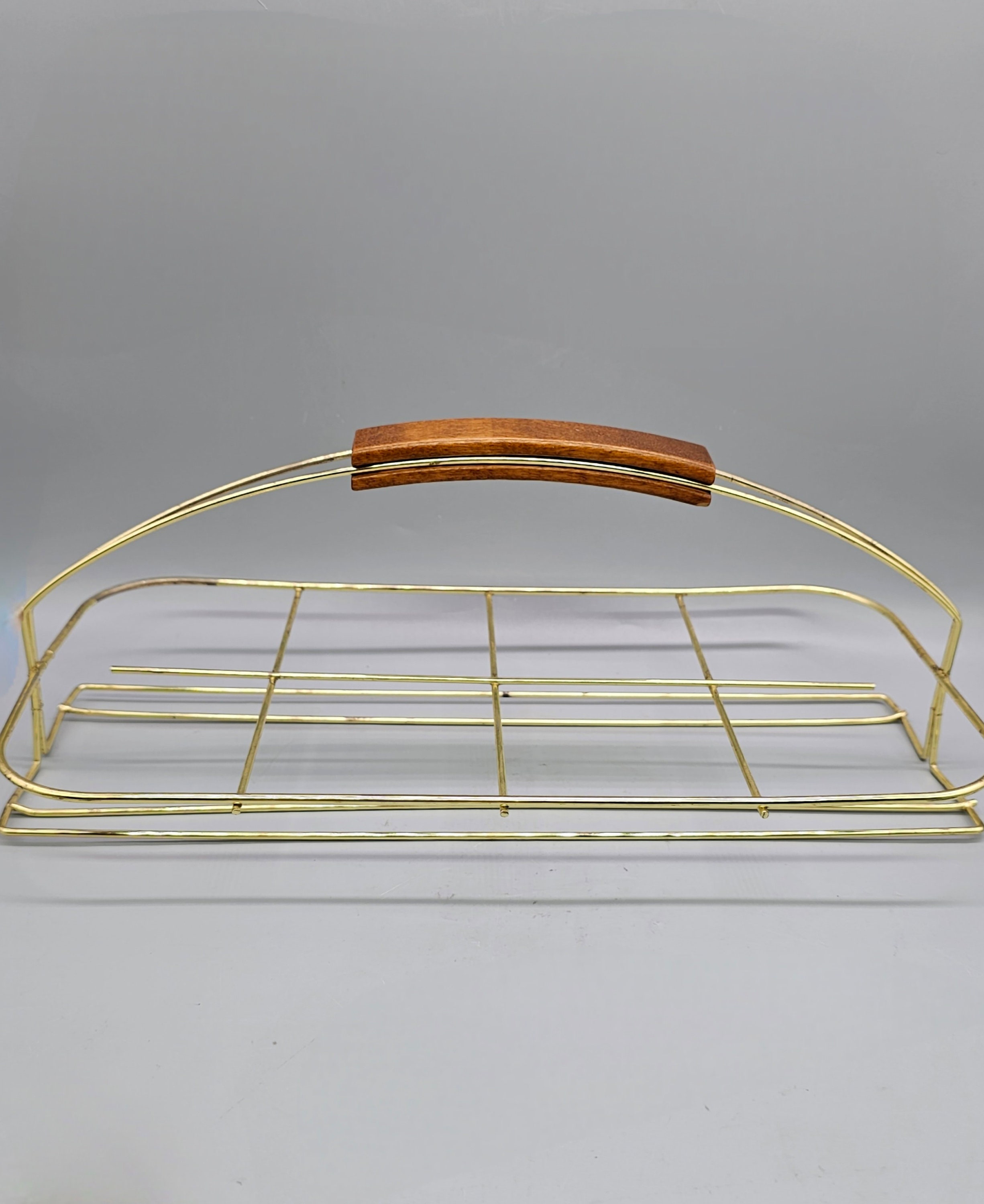 Vintage Federal Glass Over the Rainbow Roly Poly Glasses & Carrier ...