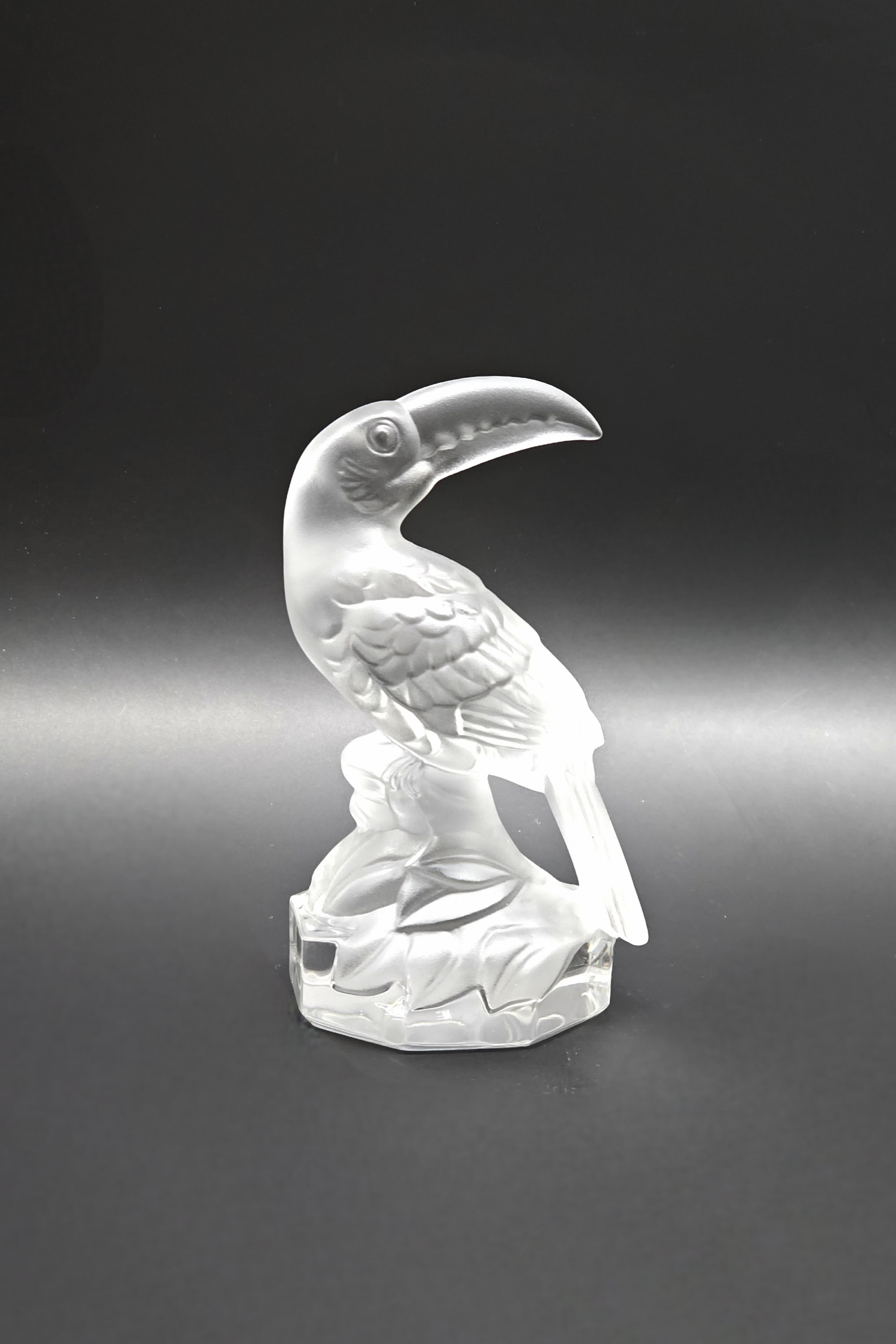 Vintage Goebel Crystal Collection Frosted Toucan Figurine 4 - Etsy