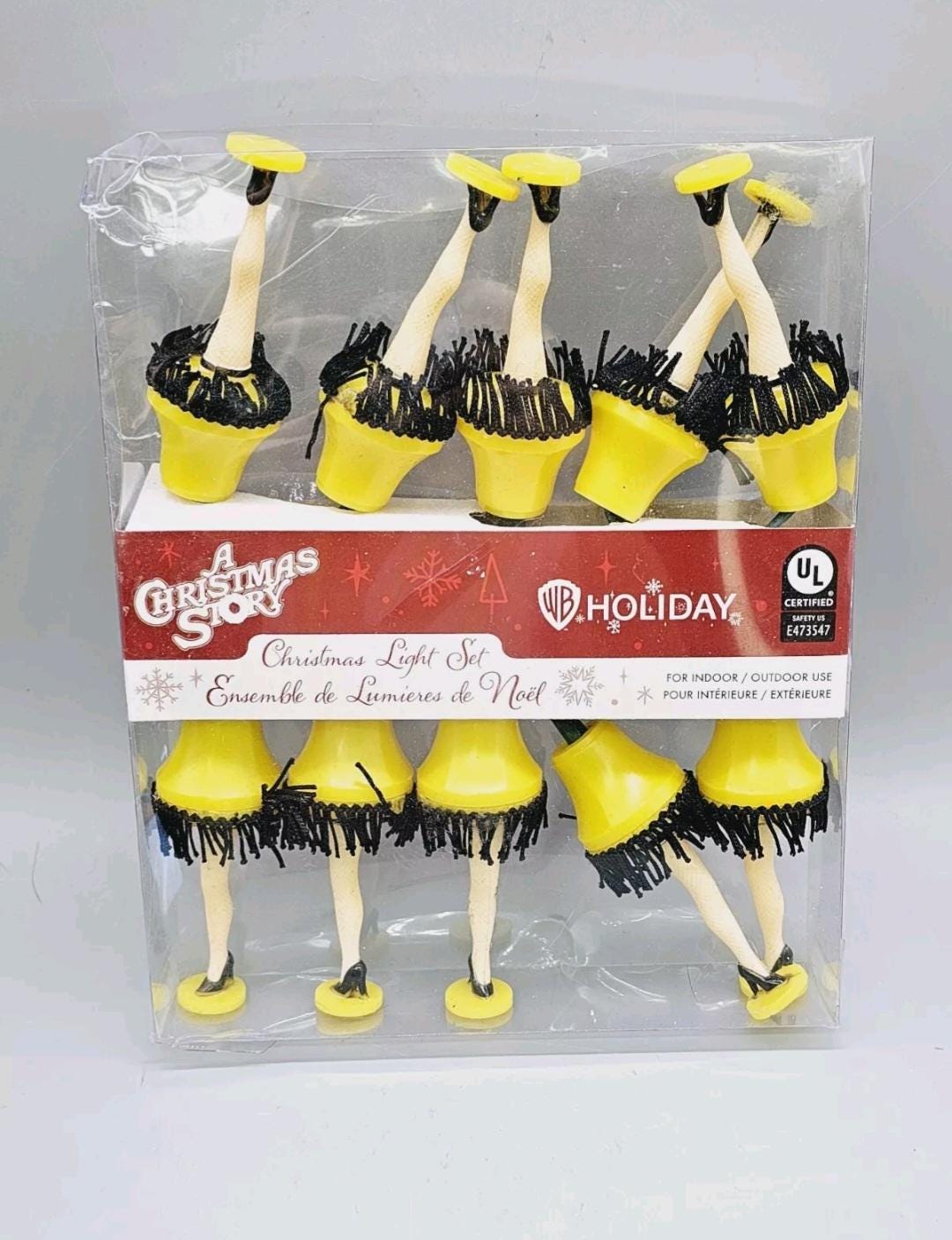 NEW - A Christmas Story Leg Lamp String Light Set WB Holiday - Kurt ...