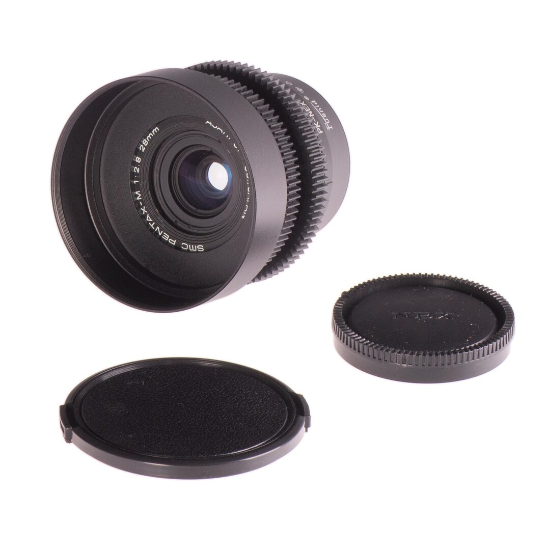 SMC Pentax-m 28mm F2.8 Cine Mod Prime for Filmmaking | Sony E-mount! - Etsy