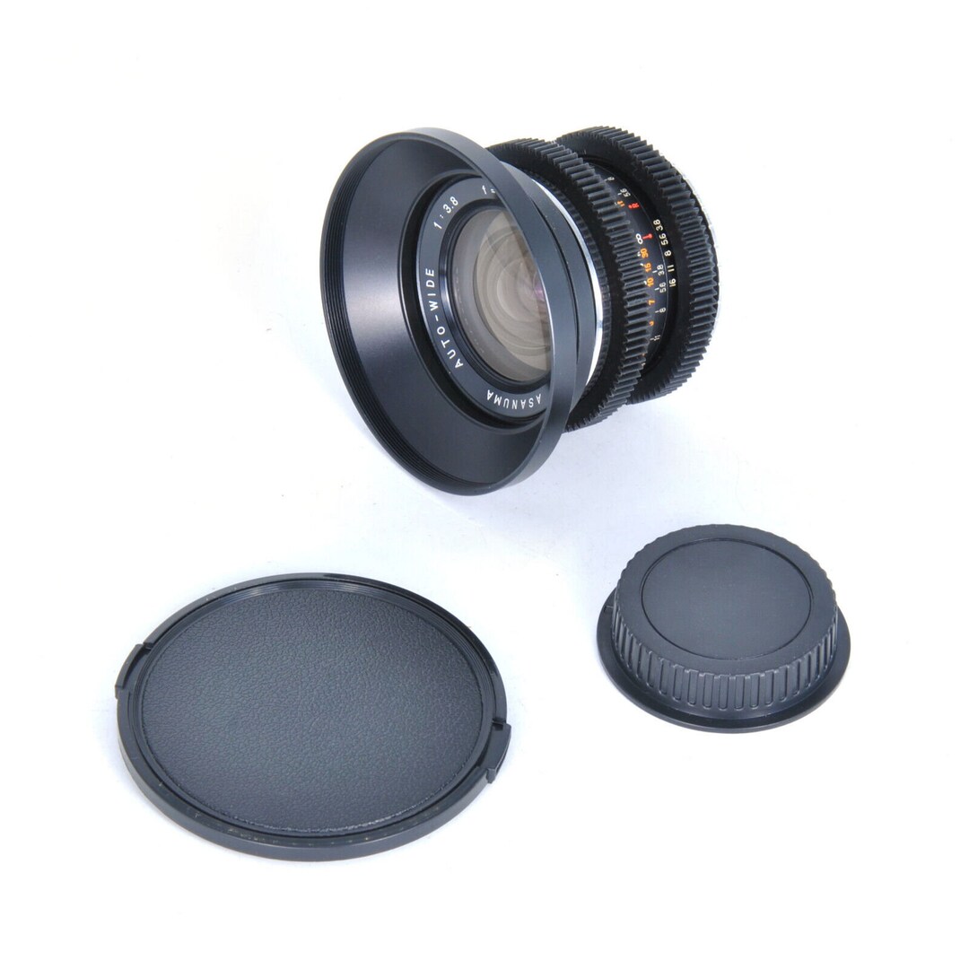 Asanuma Auto-wide 21mm F3.8 Cine Modded Lens for Canon EF Mount! - Etsy