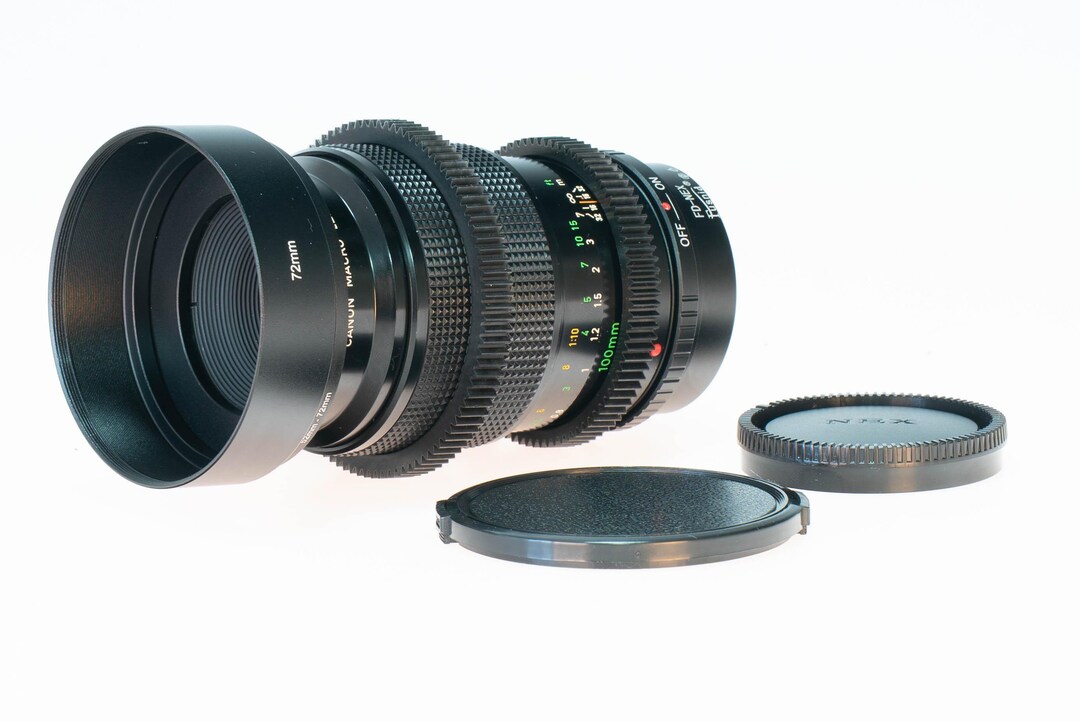 Canon FD 100mm F4 Macro Prime Cine Mod Lens for Filmmaking | Sony E ...