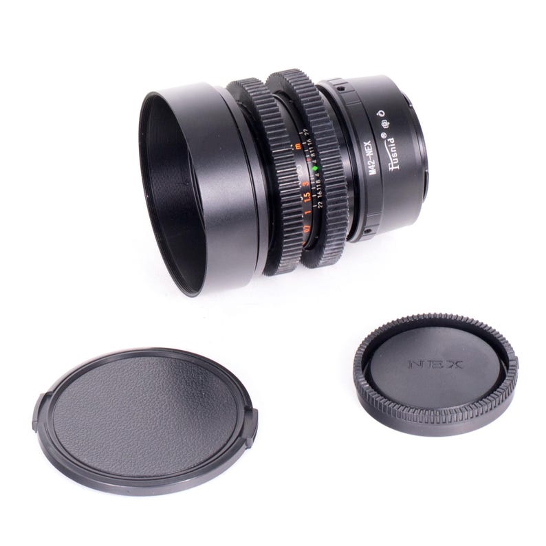 Saitex MC Auto 28mm F2.8 Cine Modded Wide Angle Prime Lens for Sony E ...